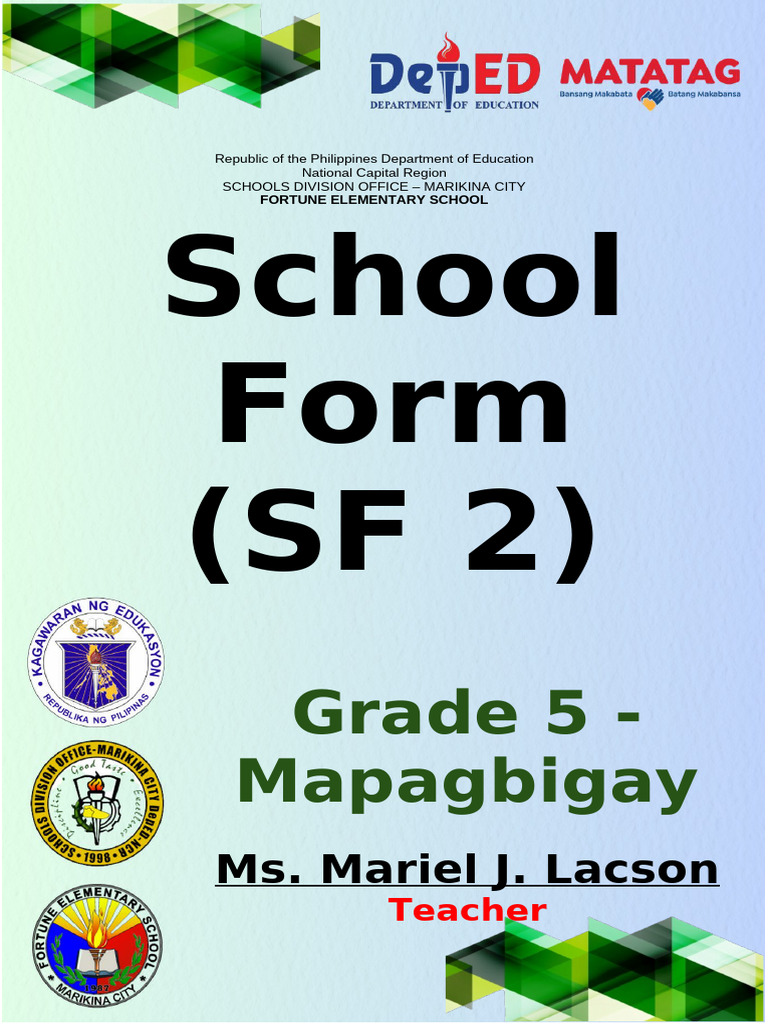 Sf1 Cover Page | PDF