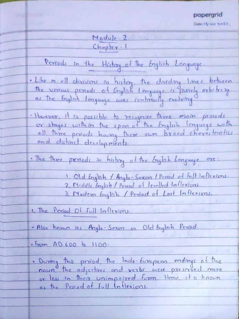 Module 2 S4 History of English Language and Phonetics | PDF