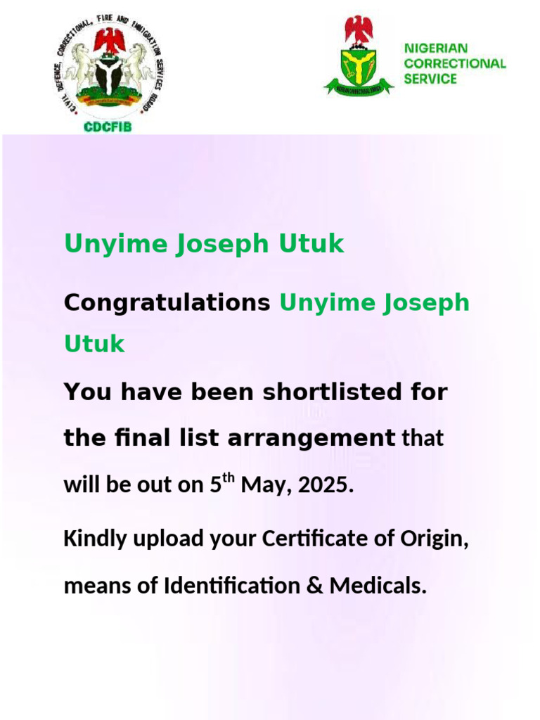 Unyime Joseph Utuk | PDF