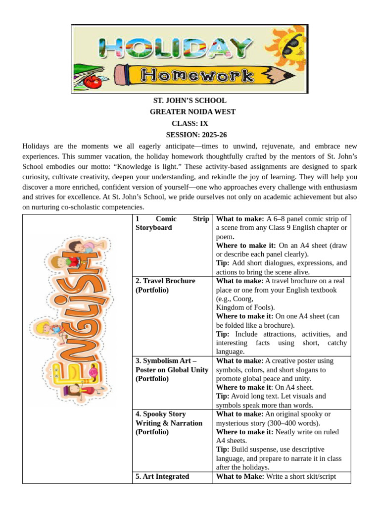 IX Holiday Homework 202526.docxupdated | PDF | Latent Heat | Phase (Matter)