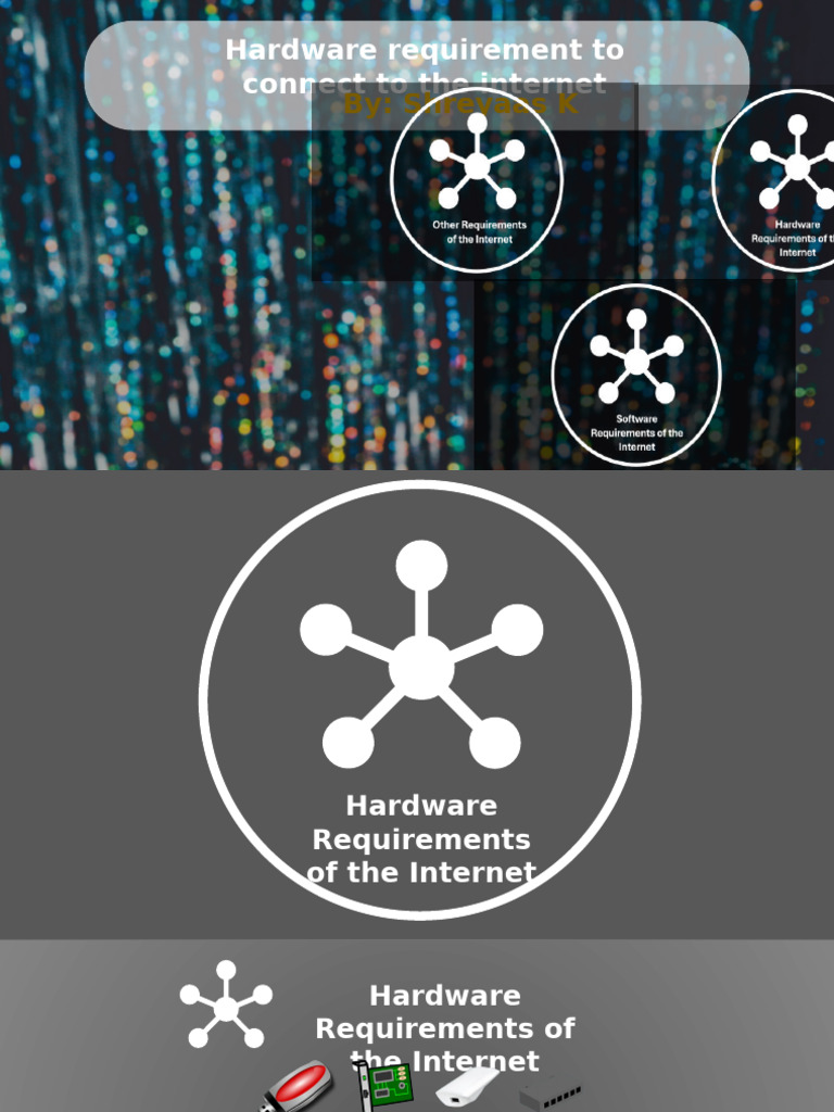 Internet Connection Requirements Explained | PDF
