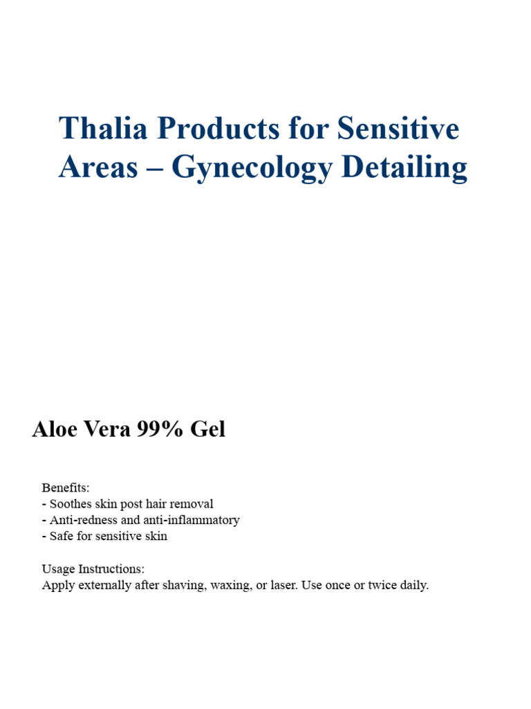 Thalia Gynecologist Presentation en | PDF | Beauty | Human Appearance