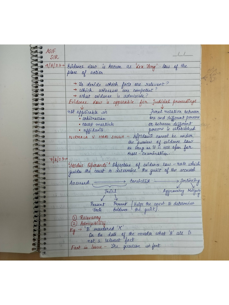 Last Year Notes | PDF