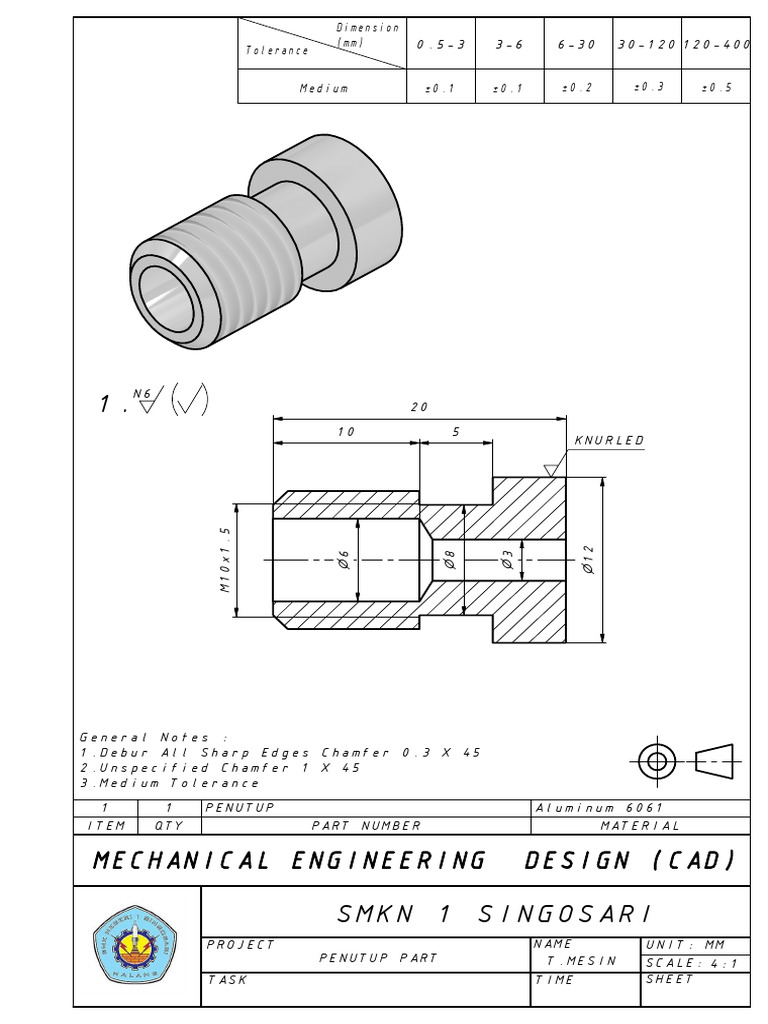 Jobsheet Penutup | PDF