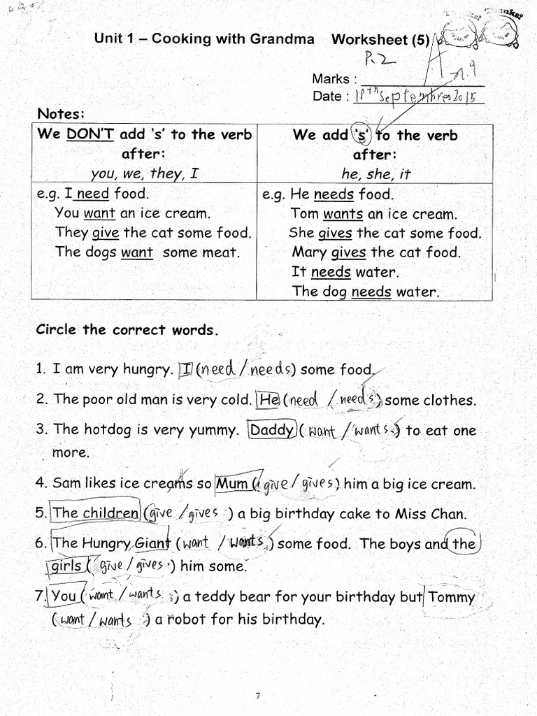 p2 Worksheet | PDF