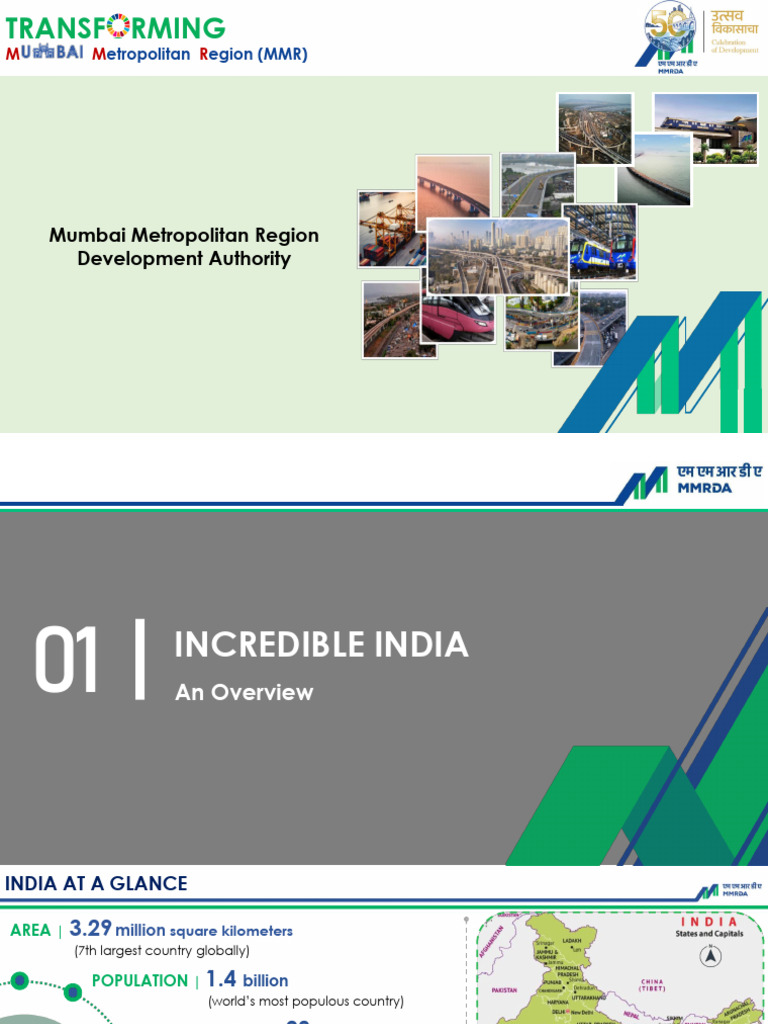MMRDA: Transforming Mumbai's Future | PDF | Mumbai | Earth Sciences