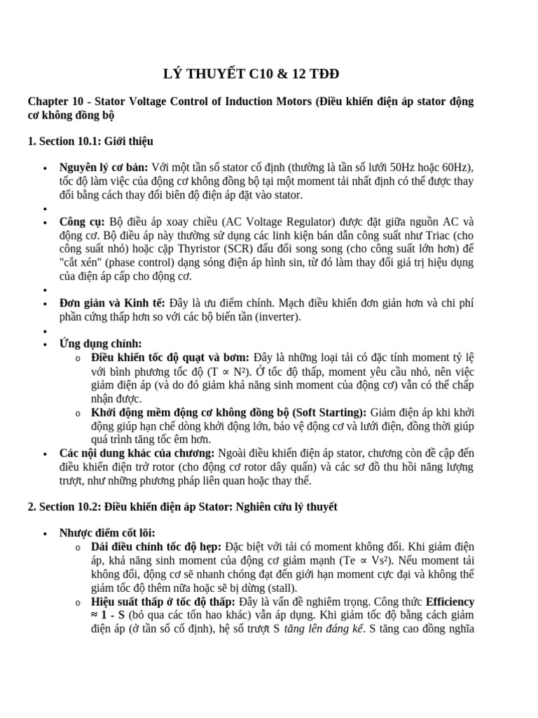 LÝ THUYẾT C10 | PDF