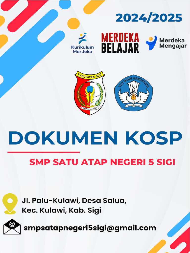 Dokumen Kosp - SMP Satap Negeri 5 Sigi 2024.2025 | PDF