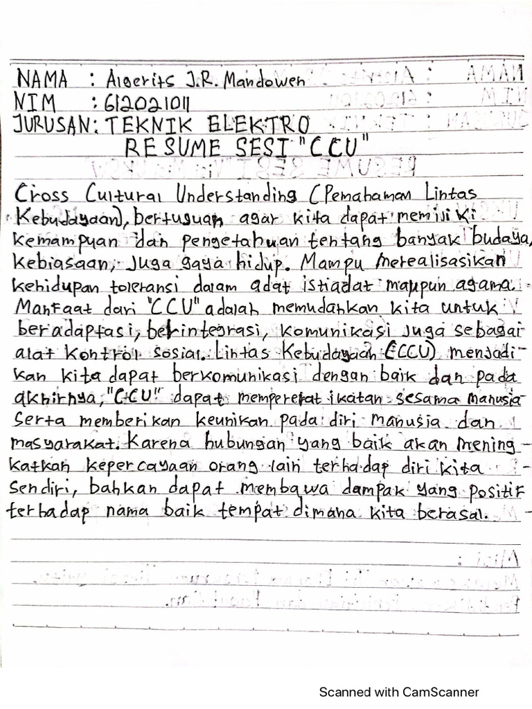 Resume Ccu - Day 1 | PDF