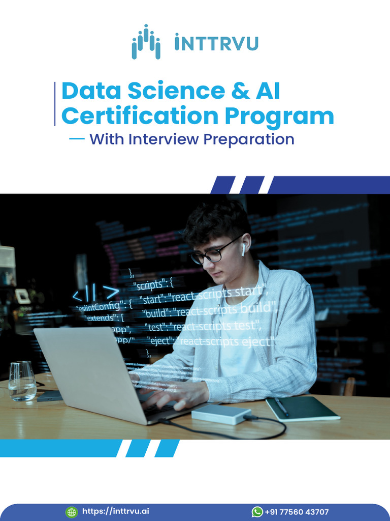 Data Science AI Program Brochure | PDF | Support Vector Machine | Cluster Analysis