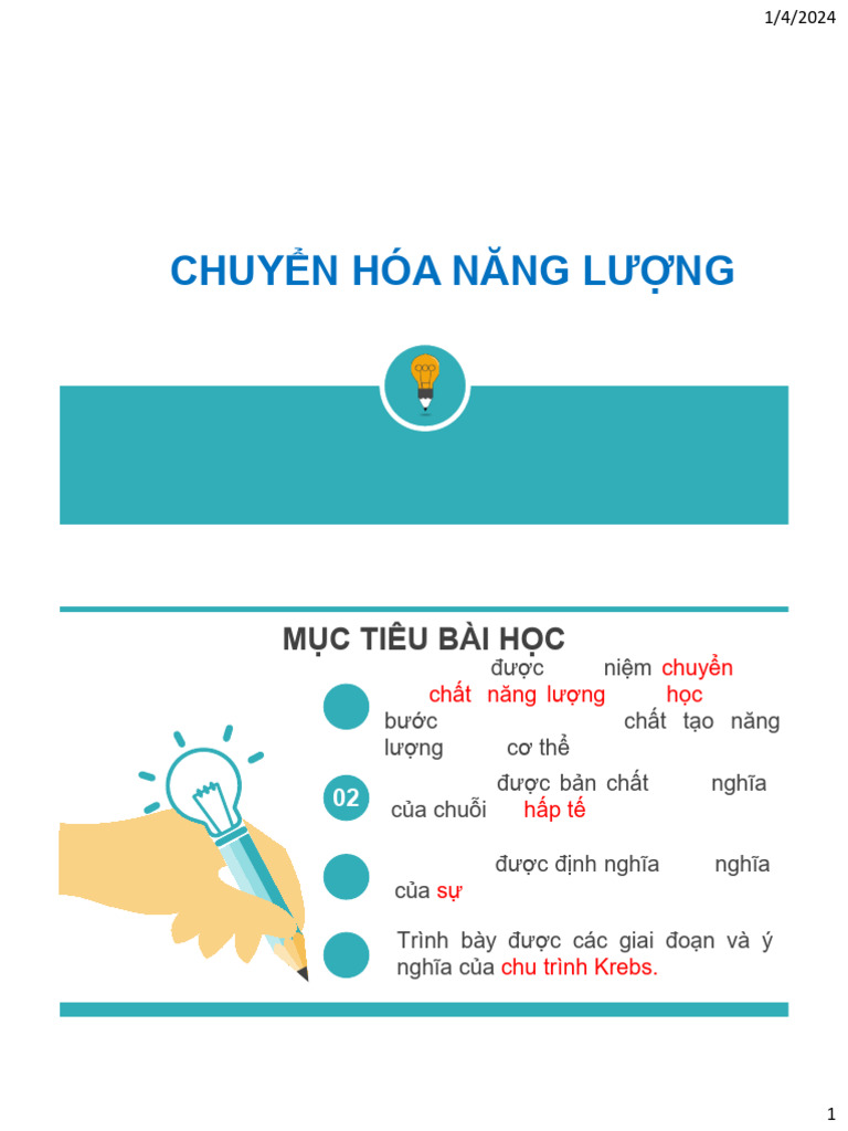 1.9 Chuyen Hoa Nang Luong | PDF