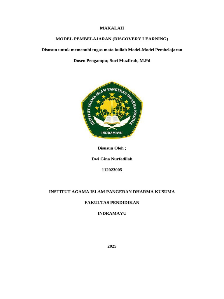 Discovery Learning | PDF