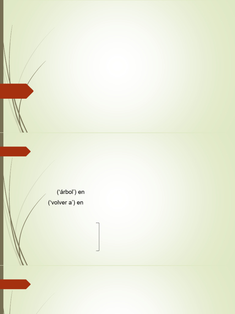 El Morfema PPT (2025) | PDF | Morfología (Lingüística) | Palabra
