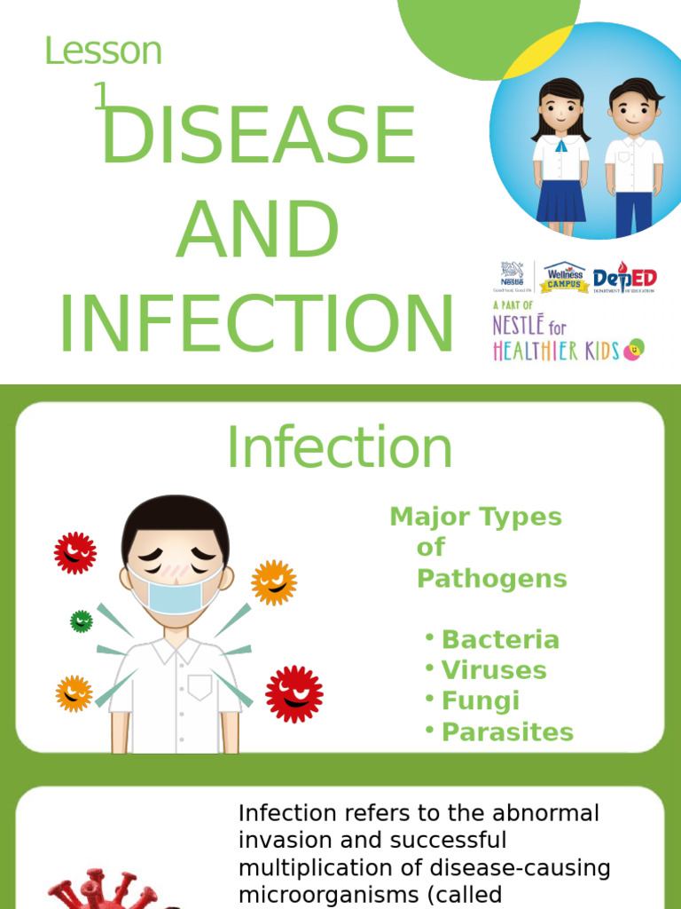HEALTH Lesson 1 - Disease and Infection | PDF | Infection | Bacteria