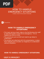 Emergency Siren Code | PDF | Disaster Preparedness | Aerophones