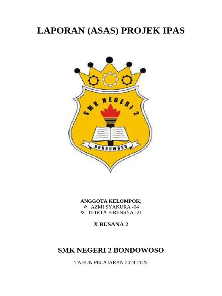 Asesmen Sumatif Akhir Semester Genap Mapel IPAS | PDF