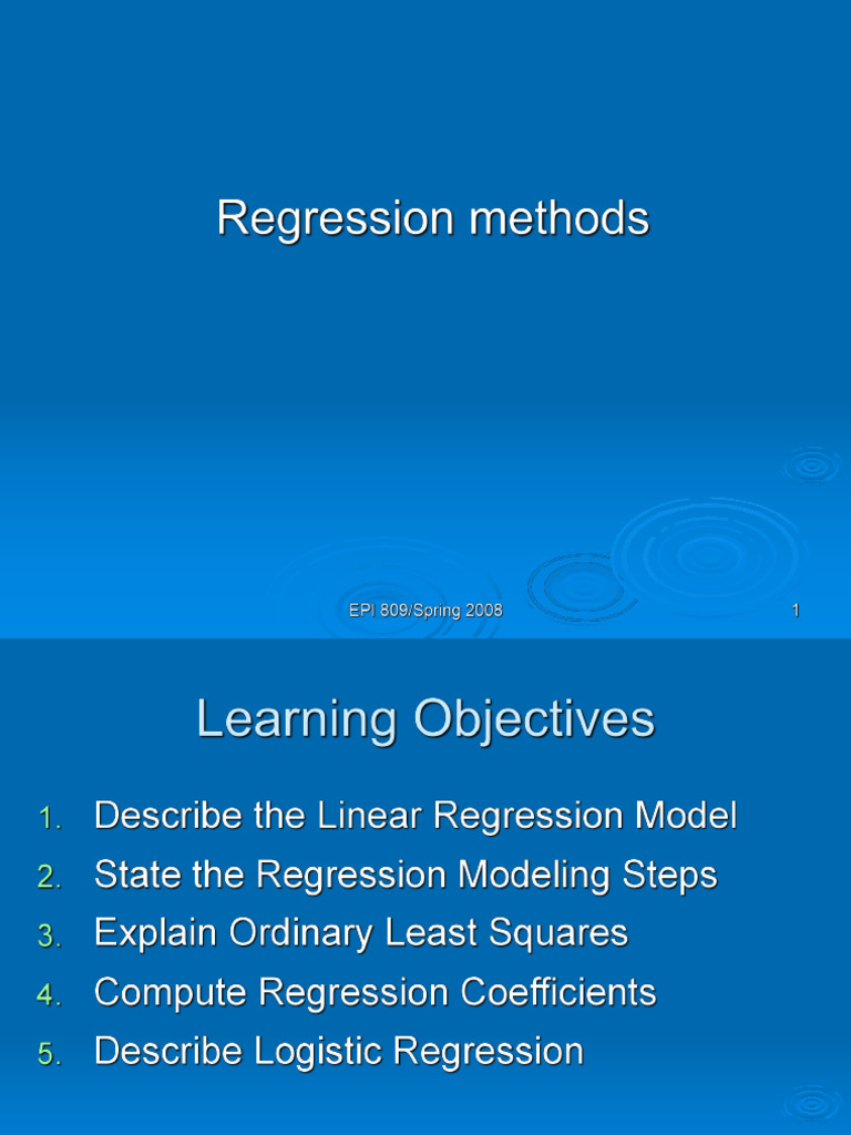 1-Linear Logistic Regression | PDF | Linear Regression | Multivariate Statistics