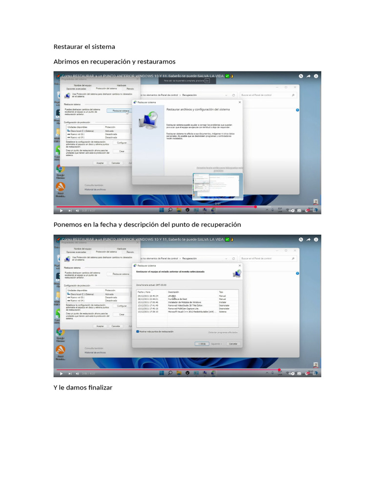 Restaurar El Sistema | PDF
