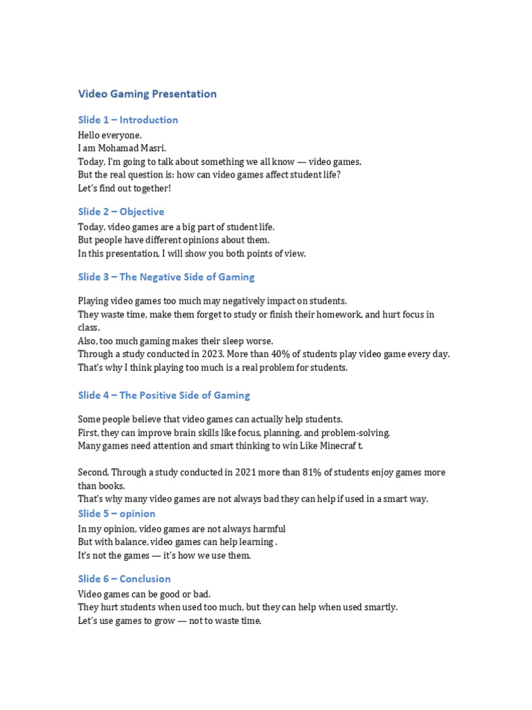 Final Script | PDF
