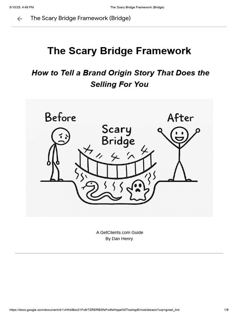 The Scary Bridge Framework (Bridge) | PDF