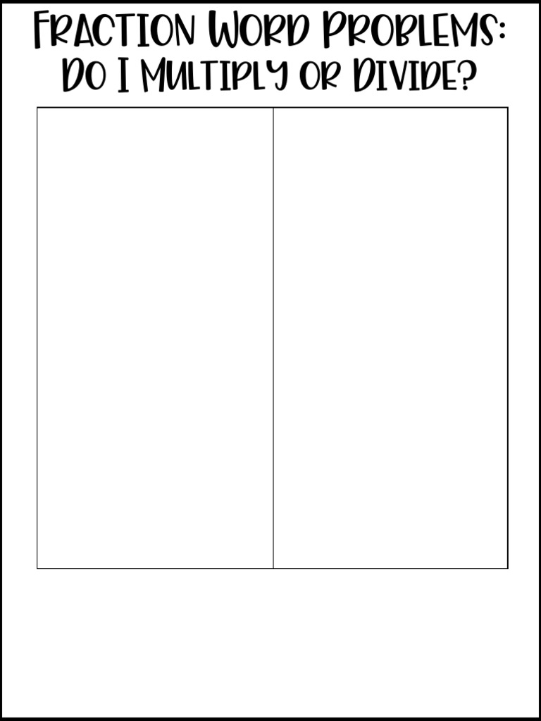 Fraction Word Problems Guide | PDF | Foods