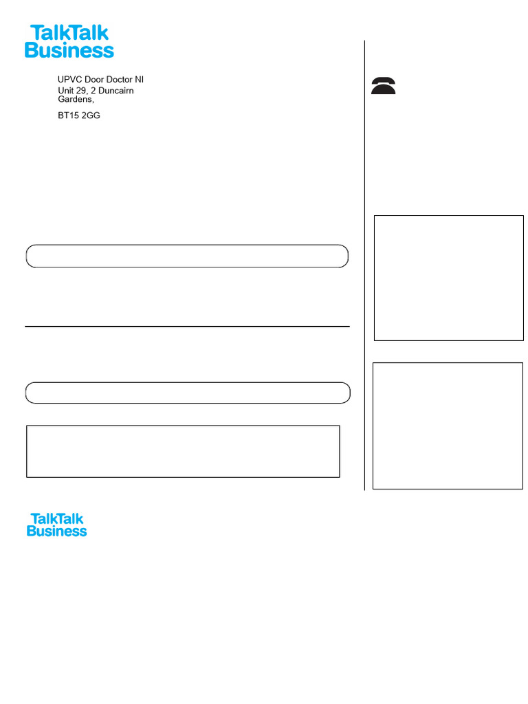 Belfast, Uk, United Kingdom Utility Bill | PDF | Invoice | Corporate Jargon