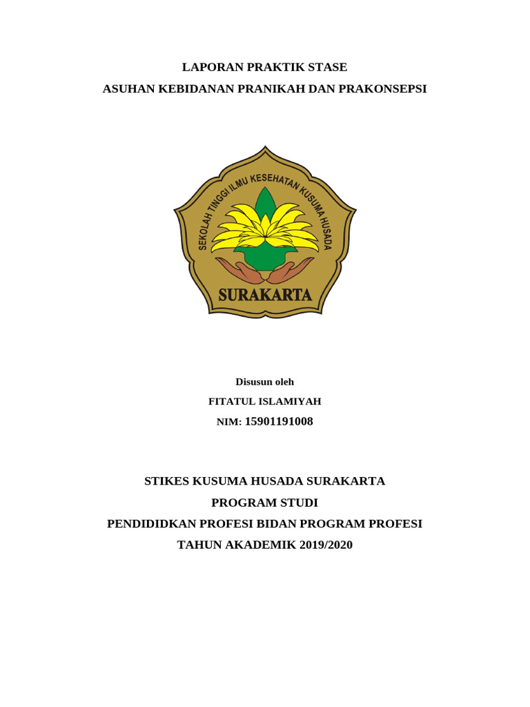 LP Pranikah Dan Prakonsepsi | PDF