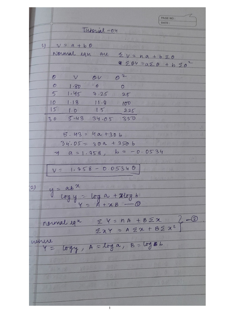 Tutorial 4,5,6,7 | PDF