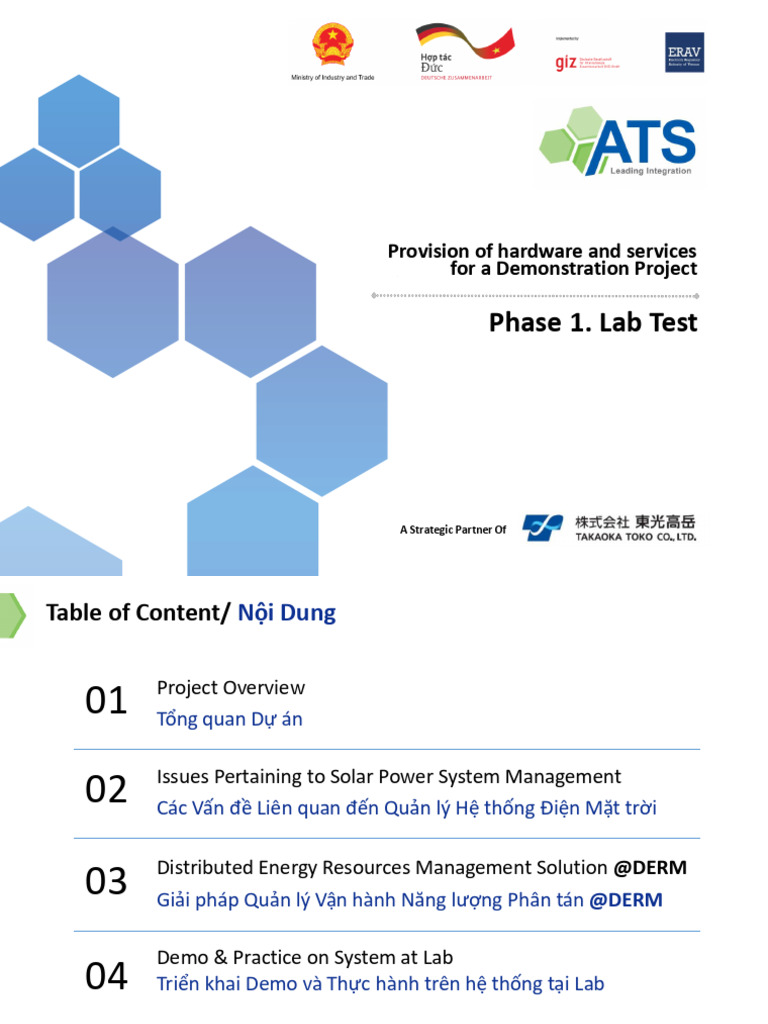 ATS-GIZ - Phase 1 - Training Presentation | PDF