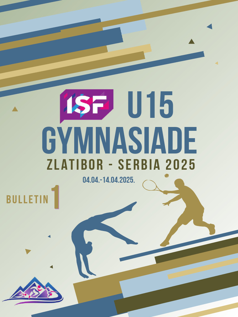 ISF Gymnasiade U15 Serbia Bulletin 1 | PDF | Serbia | Referee