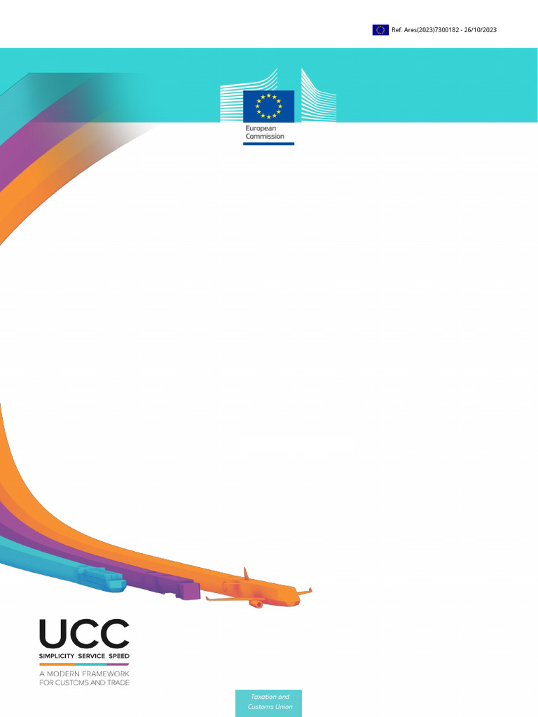 EU Customs Declarations Guidance Document | PDF | Customs | Cargo