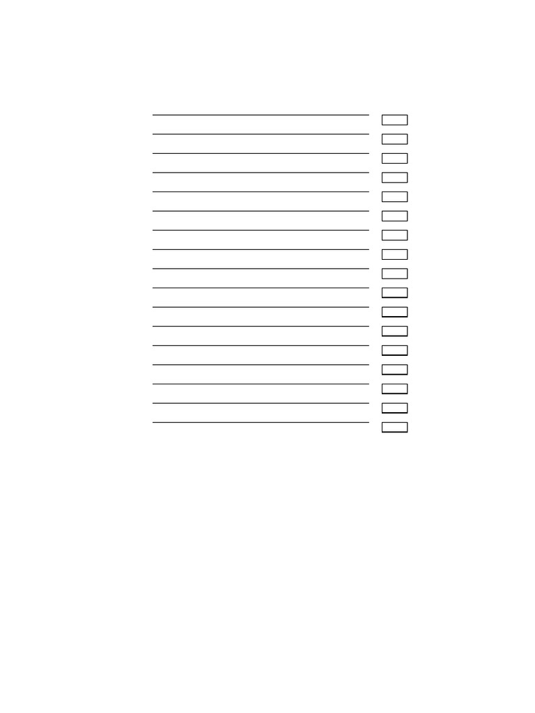 Korean Daily Study Planner Template | PDF