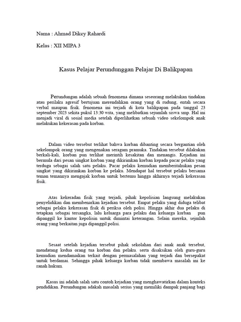 Nama Ahmad Dik | PDF