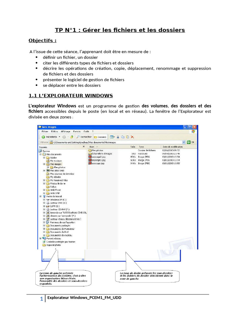 TP Num 1 | PDF | Fichier informatique | Répertoire (informatique)