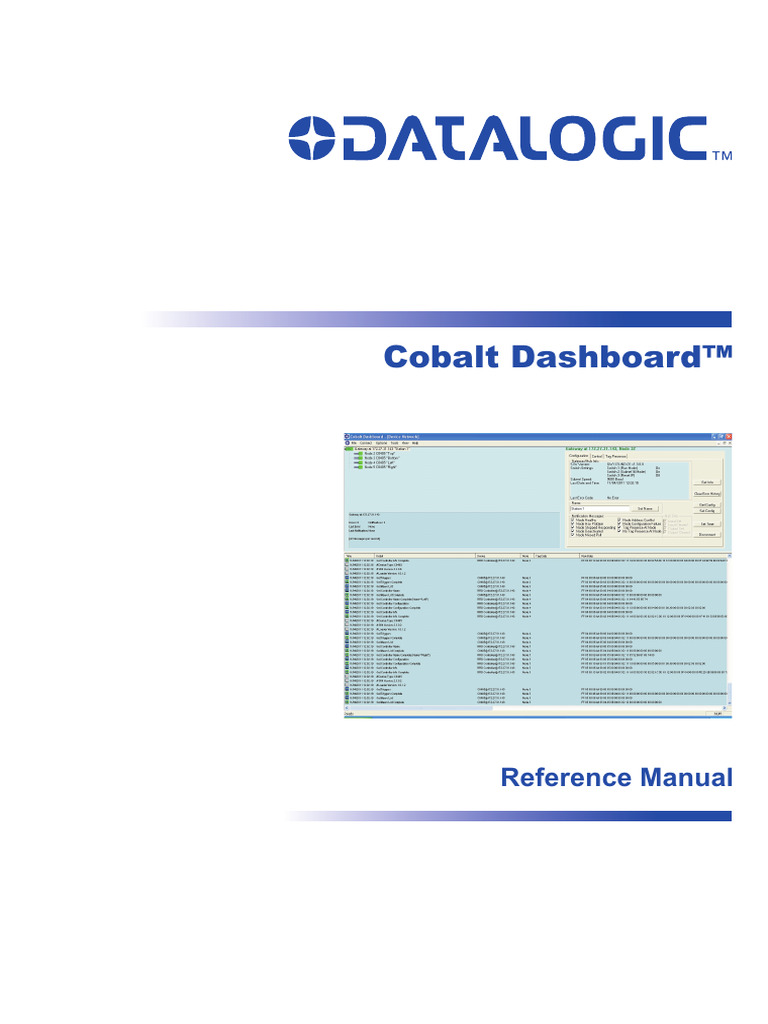 Cobalt Dashboard Reference Manual | PDF | Usb | Computer Network