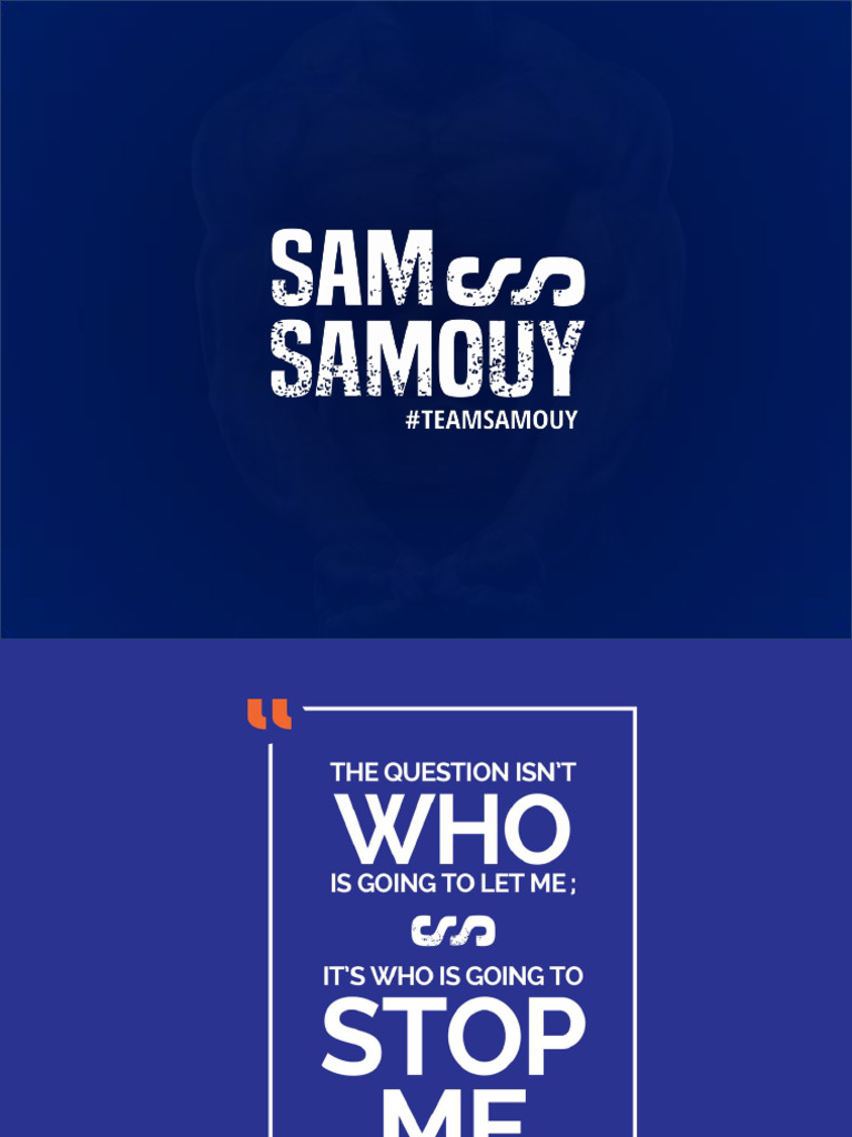 تمارين سام سموي | PDF | High Intensity Interval Training | Strength Training