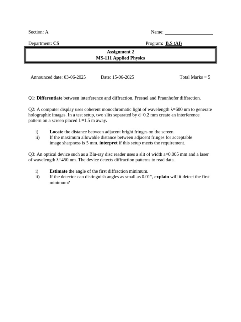 Assignment 2 BSAI | PDF