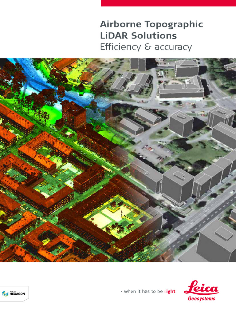 Airborne Topographic LiDAR Solutions BRO en | PDF | Lidar | Topography