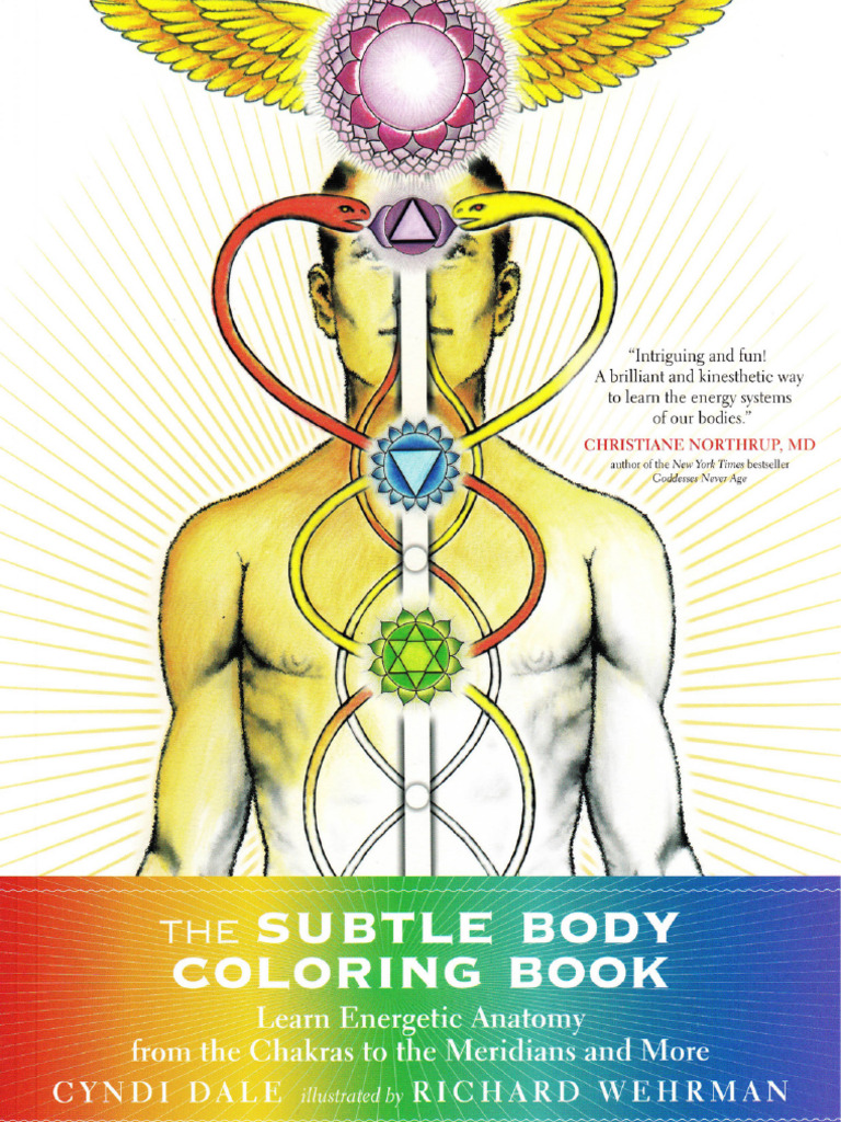 The Subtle Body Coloring Book Learn Energetic Anatomy From The Chakras ...