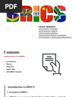 Class 12 Political Science Project File On BRICS | PDF | Economies ...