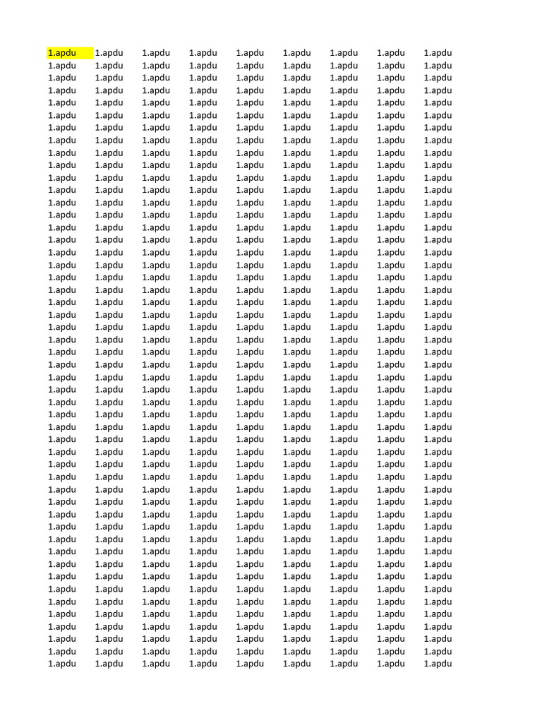 1.apdu | PDF