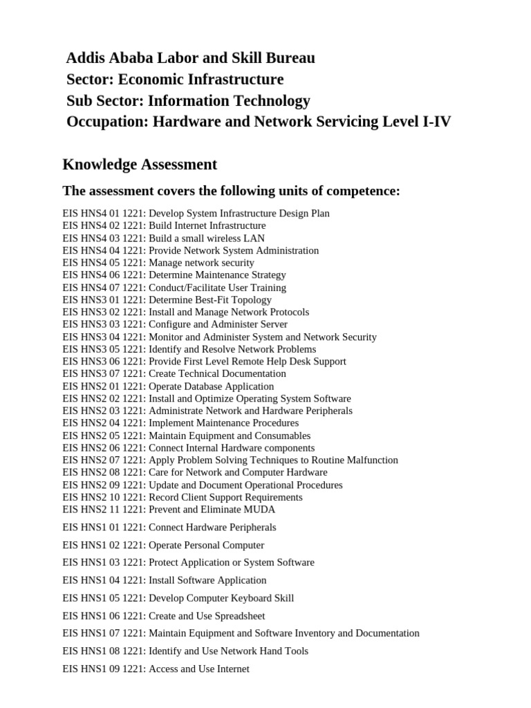Knowledge Assessment1 Level-IV | PDF | Computer Network | Domain Name ...