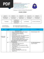 Istm Training Schedule 2025 | PDF