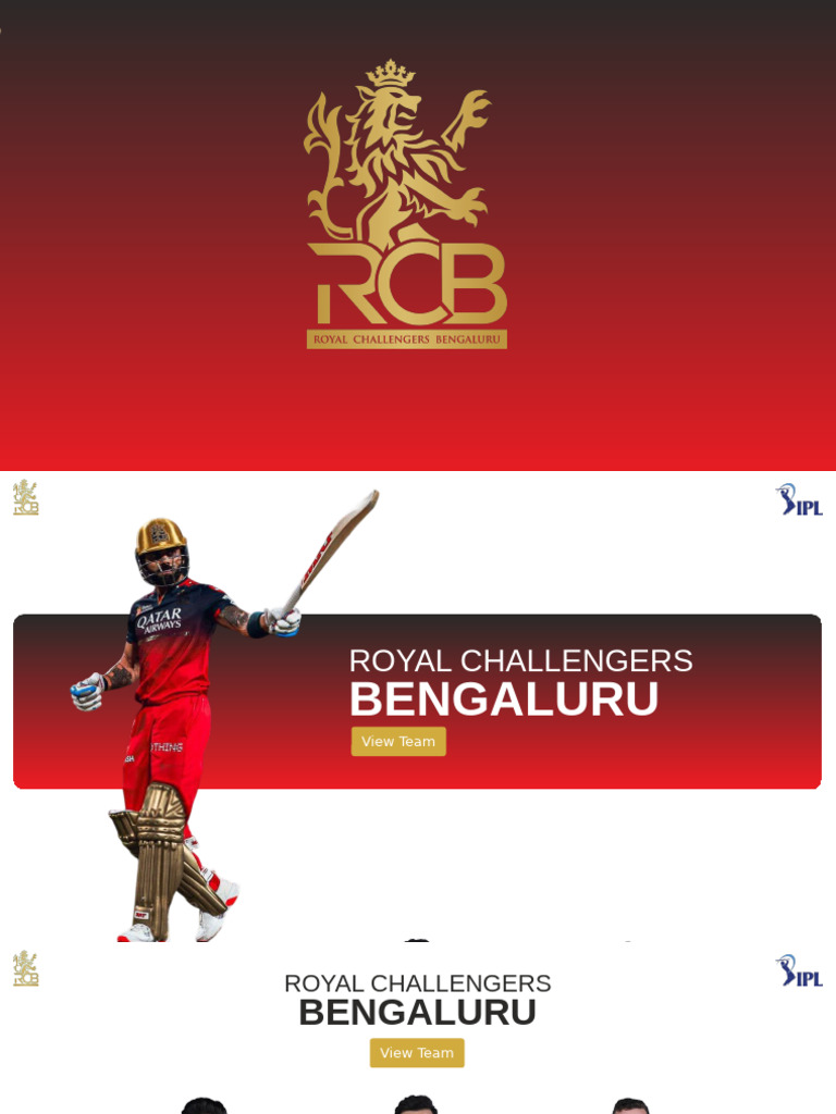 RCB Animated Presentation | PDF