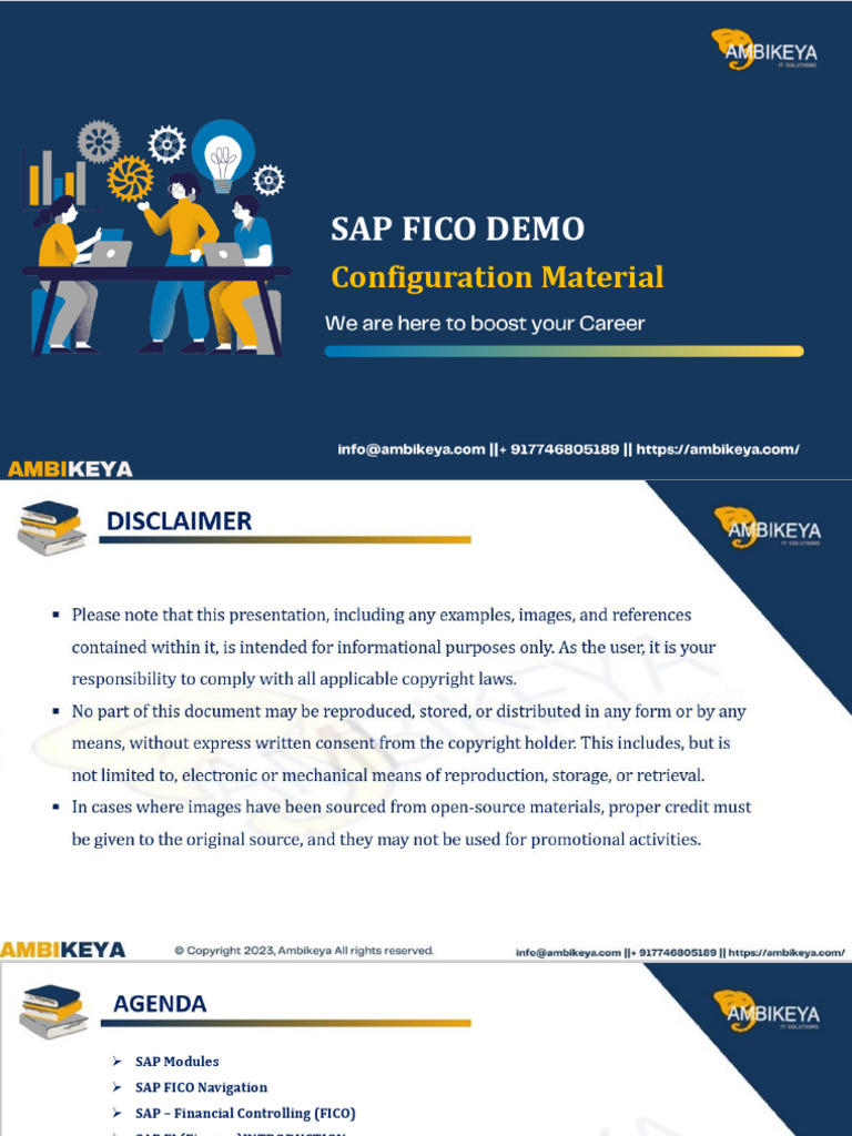 SAP FICO (Configuration Material) | PDF | Debits And Credits | Business