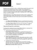 Types of Deviance in Sociology Explained | PDF | Deviance (Sociology ...