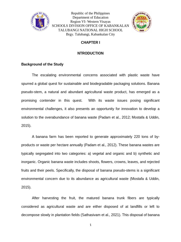 Research Manuscript Final | PDF | Waste Management | Waste