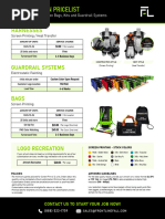 Screen Printing & Sublimation Pricing Guide | PDF