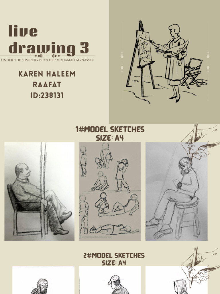 Live Drawing Sketches Collection | PDF