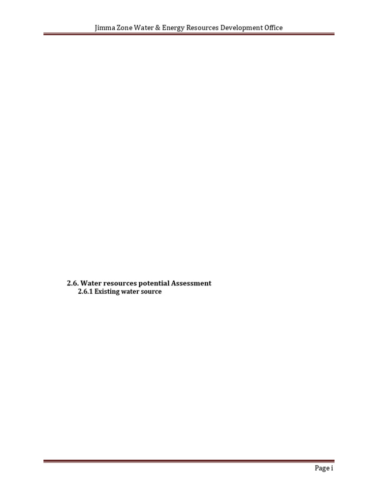 Keta-Bero Design Report | PDF | Groundwater | Lava